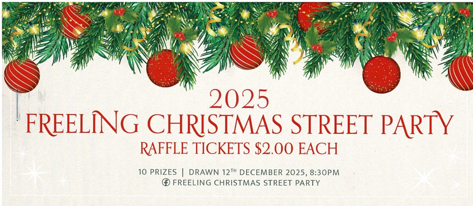 2025 Raffle Book – Freeling Christmas Street Party
